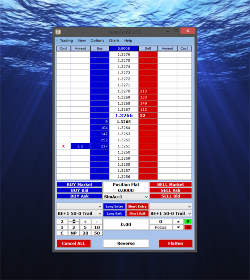 Bluewater Trading-Inside EDGE Trader - Trading Platform | AMP Futures